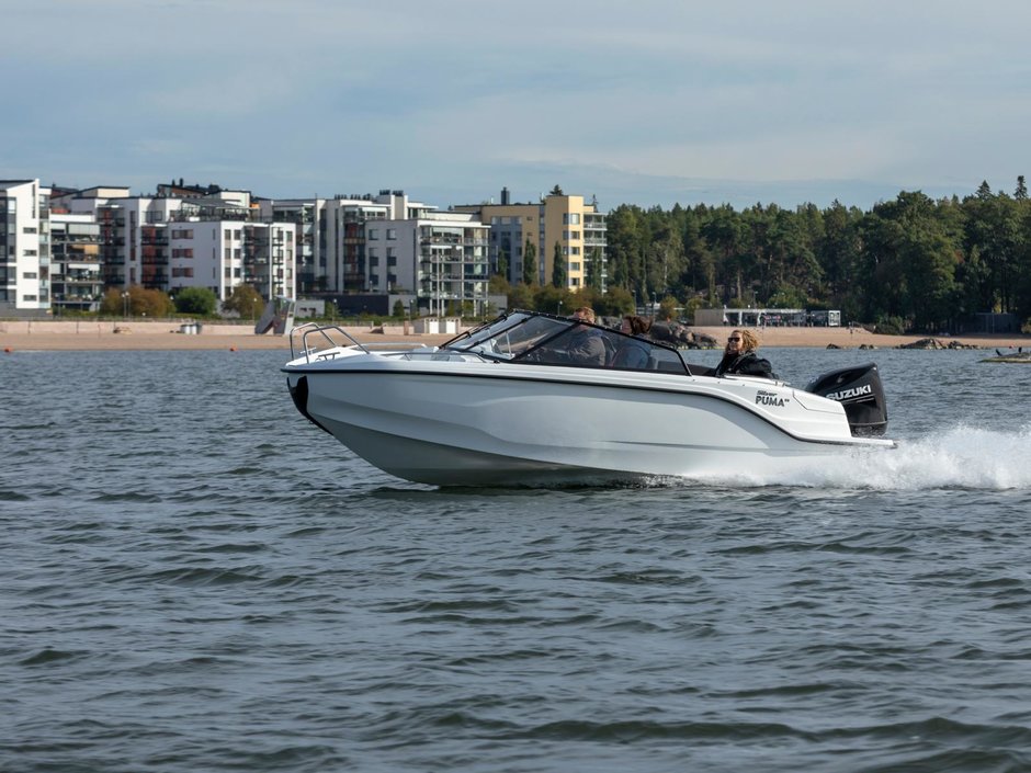 Silver Puma BR -vene Honda-moottorilla | Lasikuituveneet